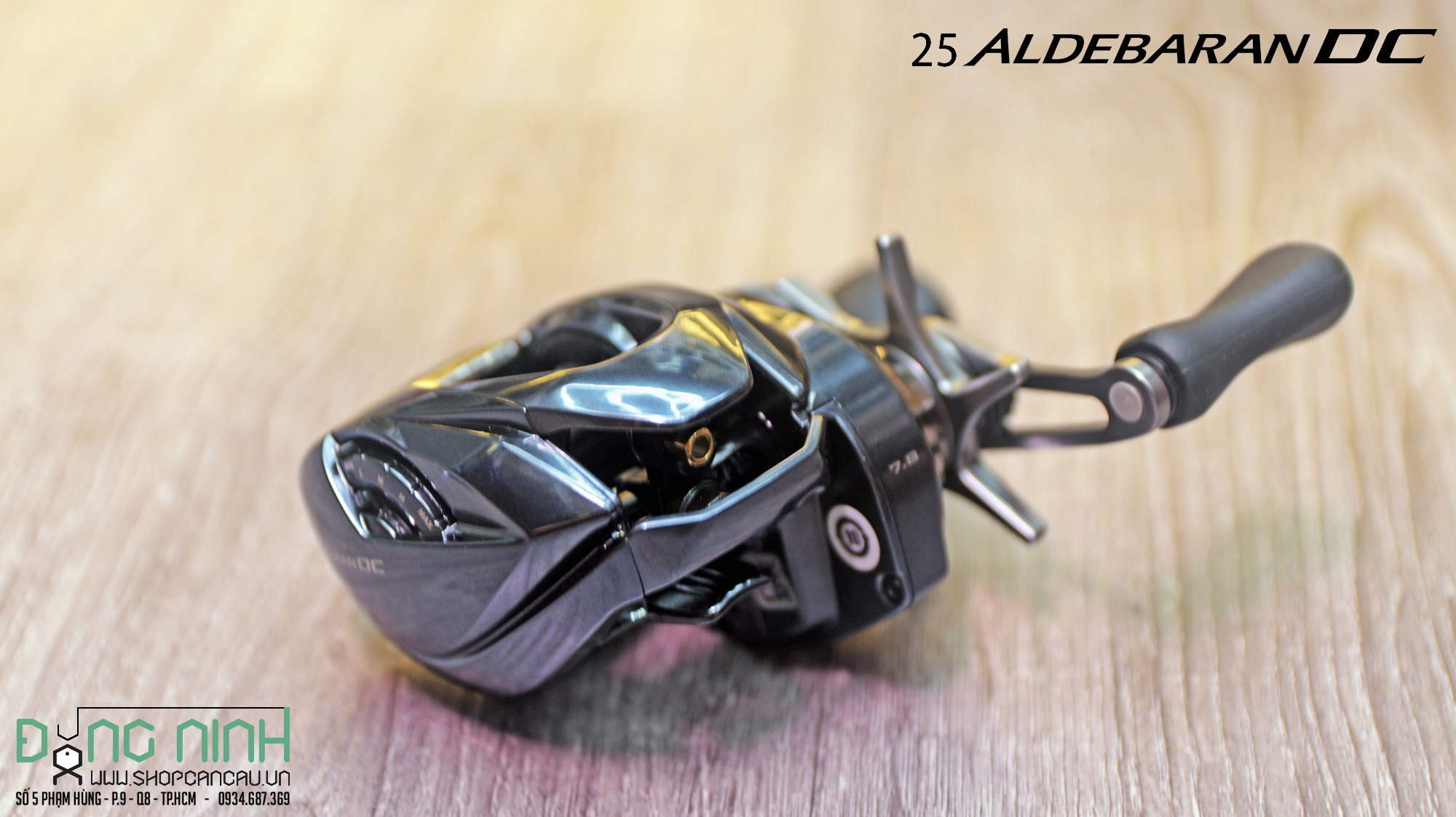 Máy ngang Shimano Aldebaran DC 2025 – i-DC5 , siêu nhẹ